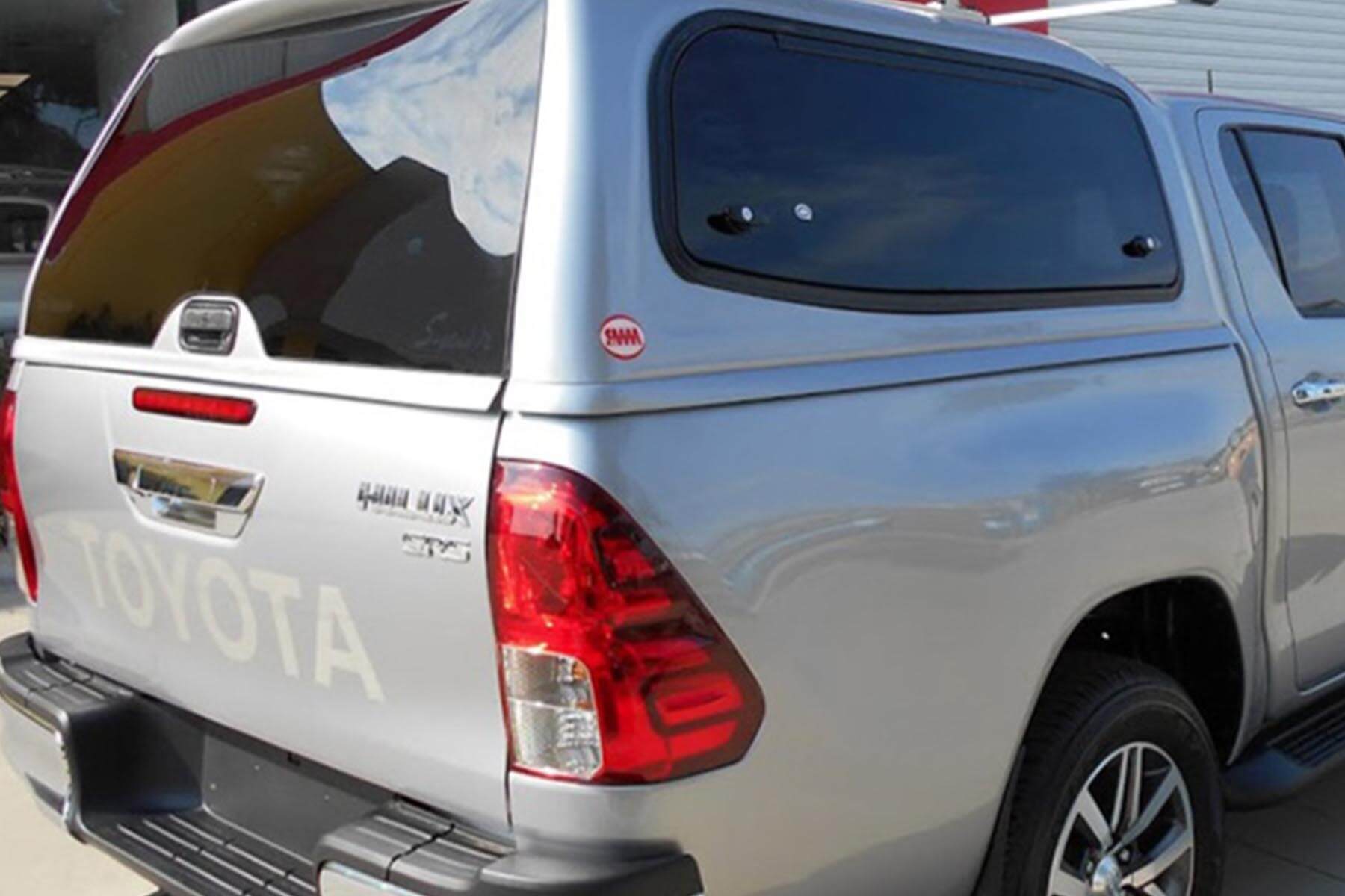 V2 Canopy with Auto Lock for Dual Cab Toyota Utes N80 2015-2025 – Flat ...