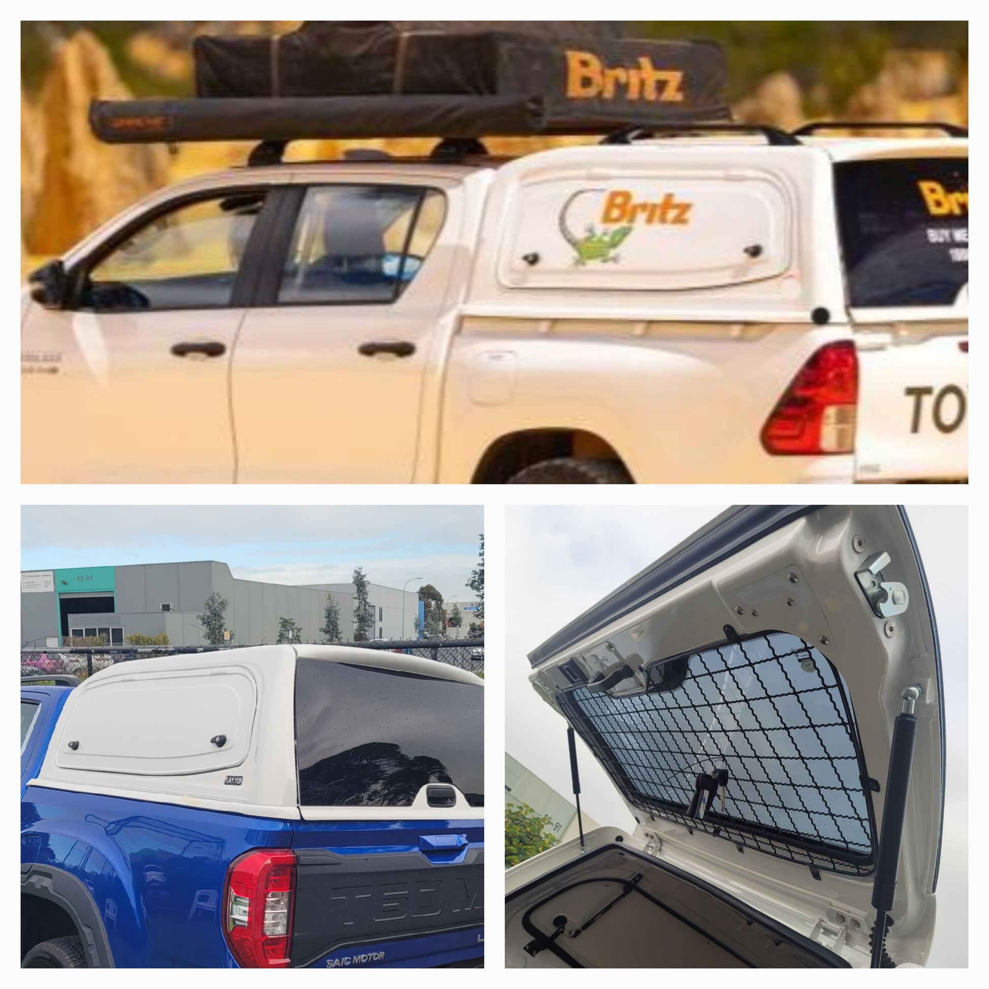 Tradesman Canopy for LDV Standard Tub + Autolock rear – Flat Top ...