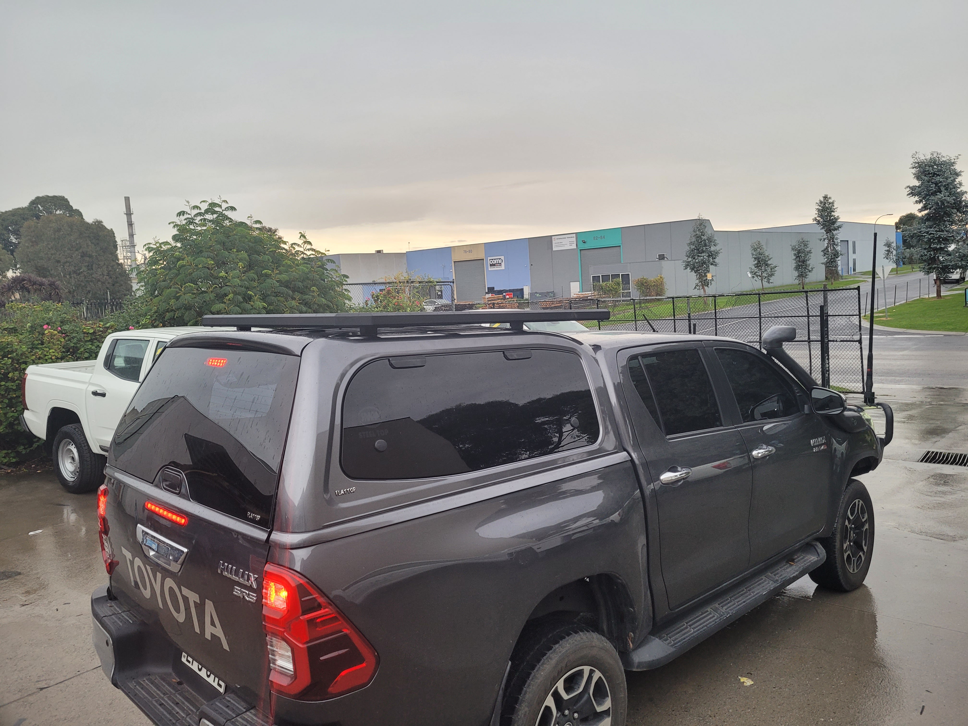 V2 Toyota Canopy with Auto Lock for Dual Cab N80 2015-2025 – Flat Top ...