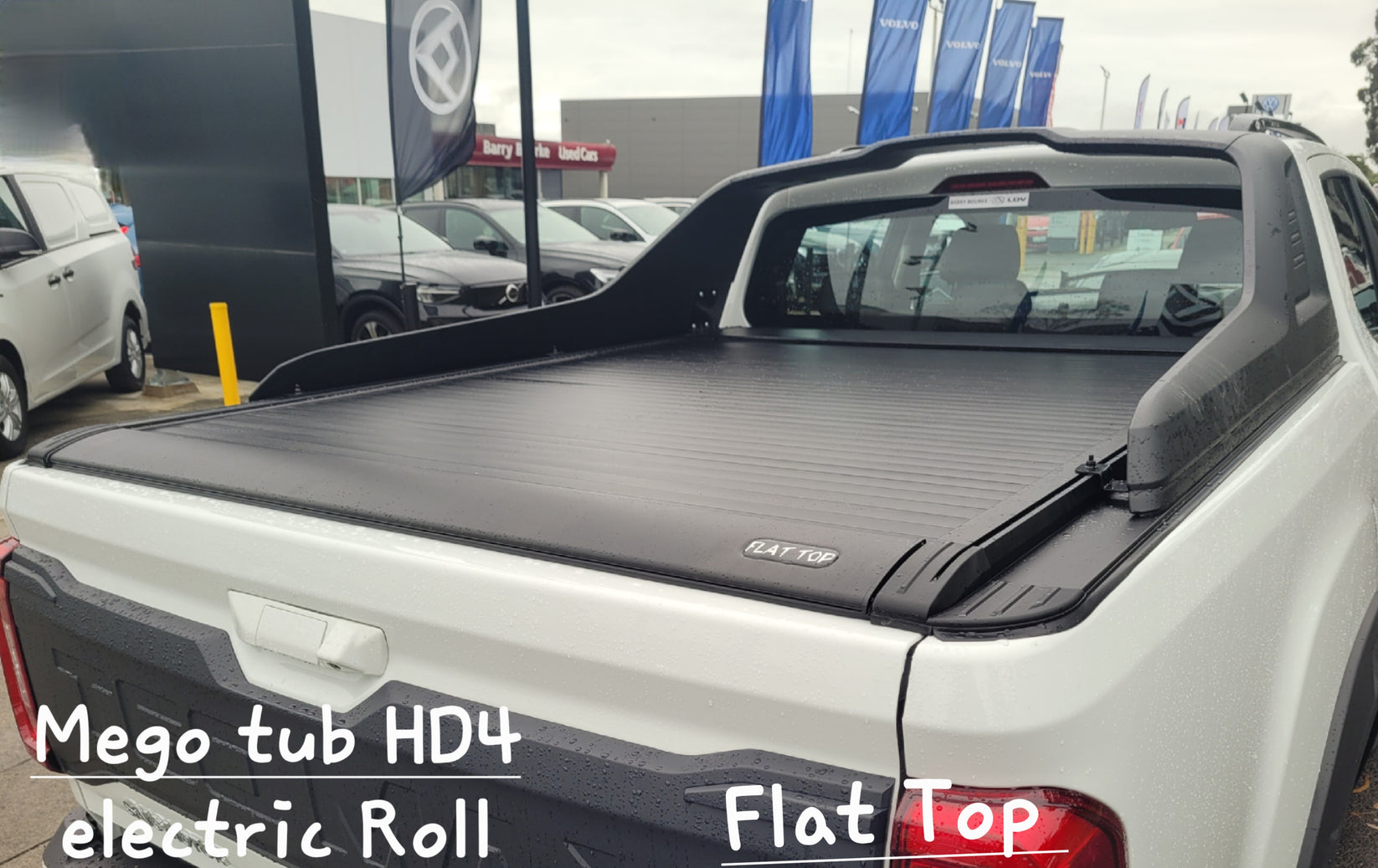 LDV t60 Electric Roll Top HD5 incl Tailgate locking – Flat Top Products au